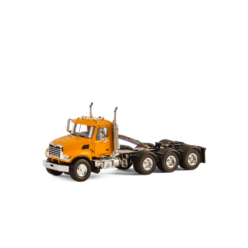 The Drake Group | MACK GRANITE - 4 AXLE - SOLO TRUCK - YELLOW